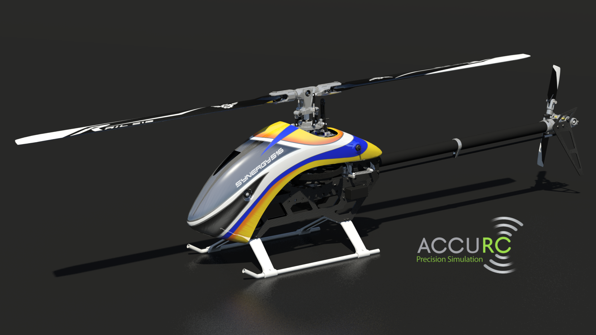 Synergy 516 in the making! -AccuRC 3rd Generation RC Flight Simulator