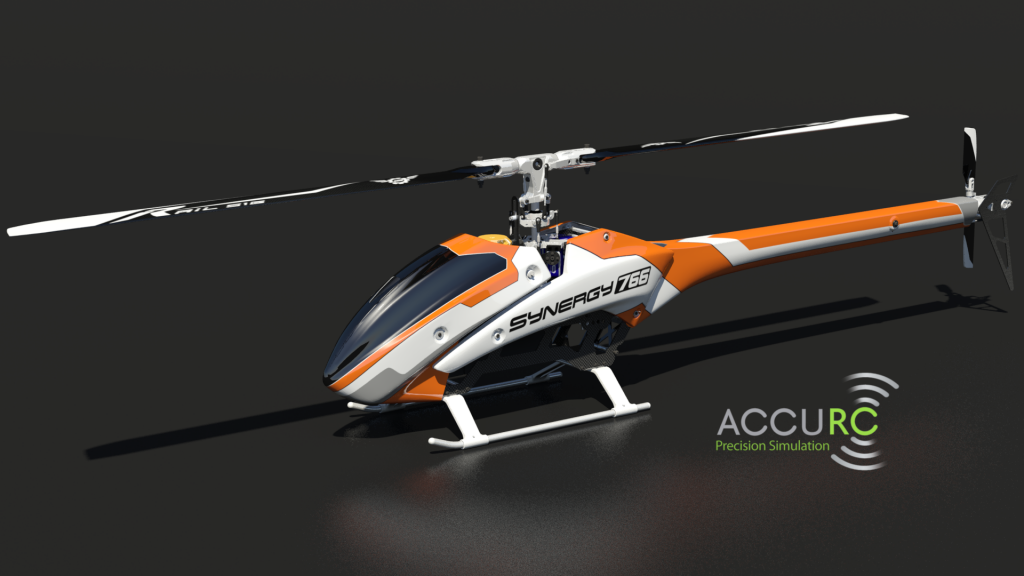 Coming in hot: Synergy 766! -AccuRC 3rd Generation RC Flight Simulator