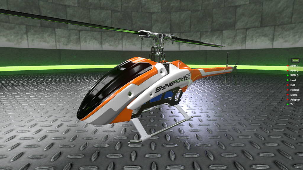 Synergy 766 coming in hot! -AccuRC 3rd Generation RC Flight Simulator