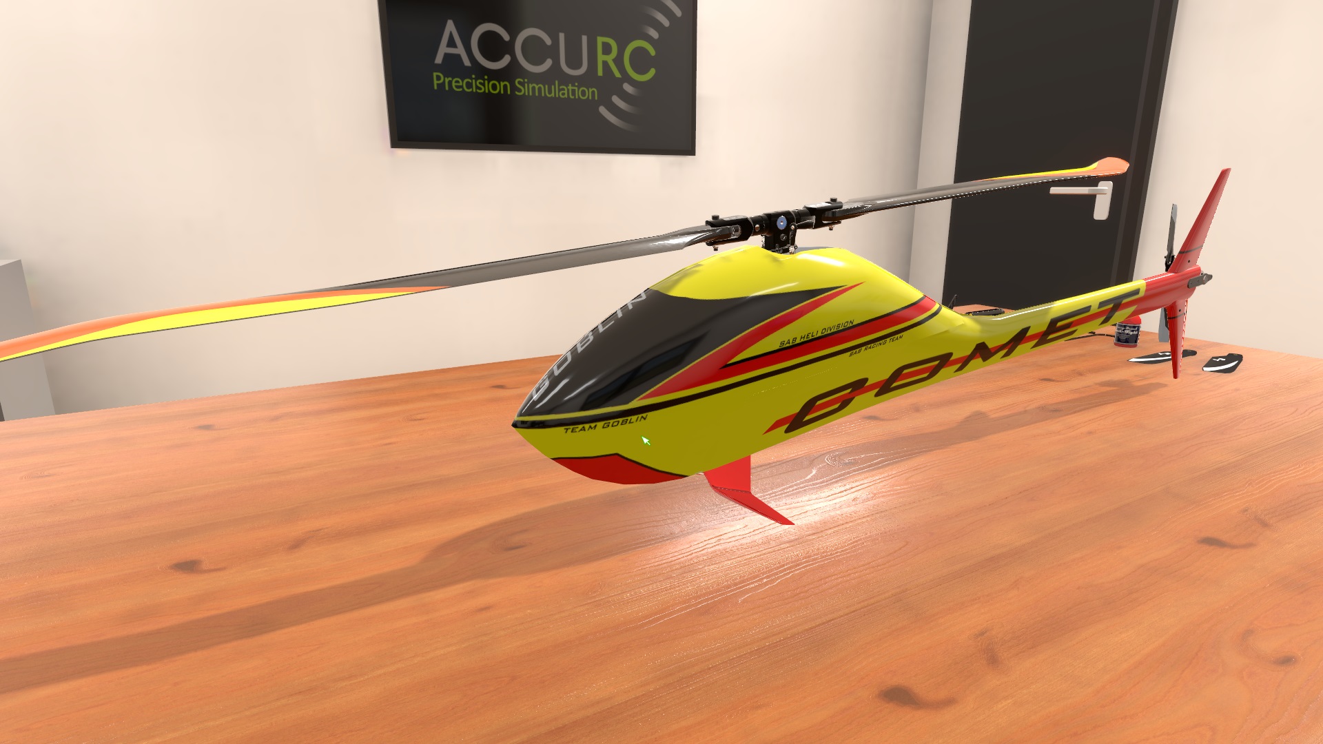 Goblin Comet coming to AccuRC! -AccuRC 3rd Generation RC Flight Simulator